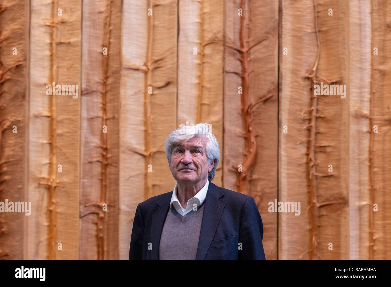 London, UK. 2 April 2025. Giuseppe Penone with ‘Alberi libro (Book ...