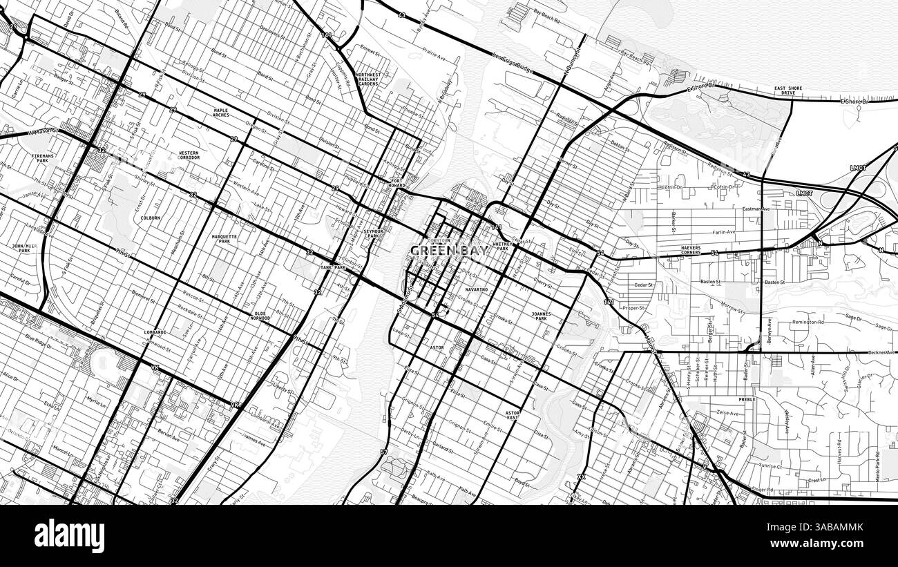 Green bay neighborhoods hi-res stock photography and images - Alamy