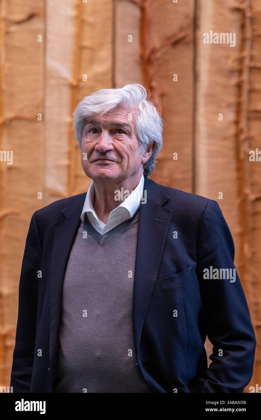 London, UK. 2 April 2025. Giuseppe Penone with ‘Alberi libro (Book ...