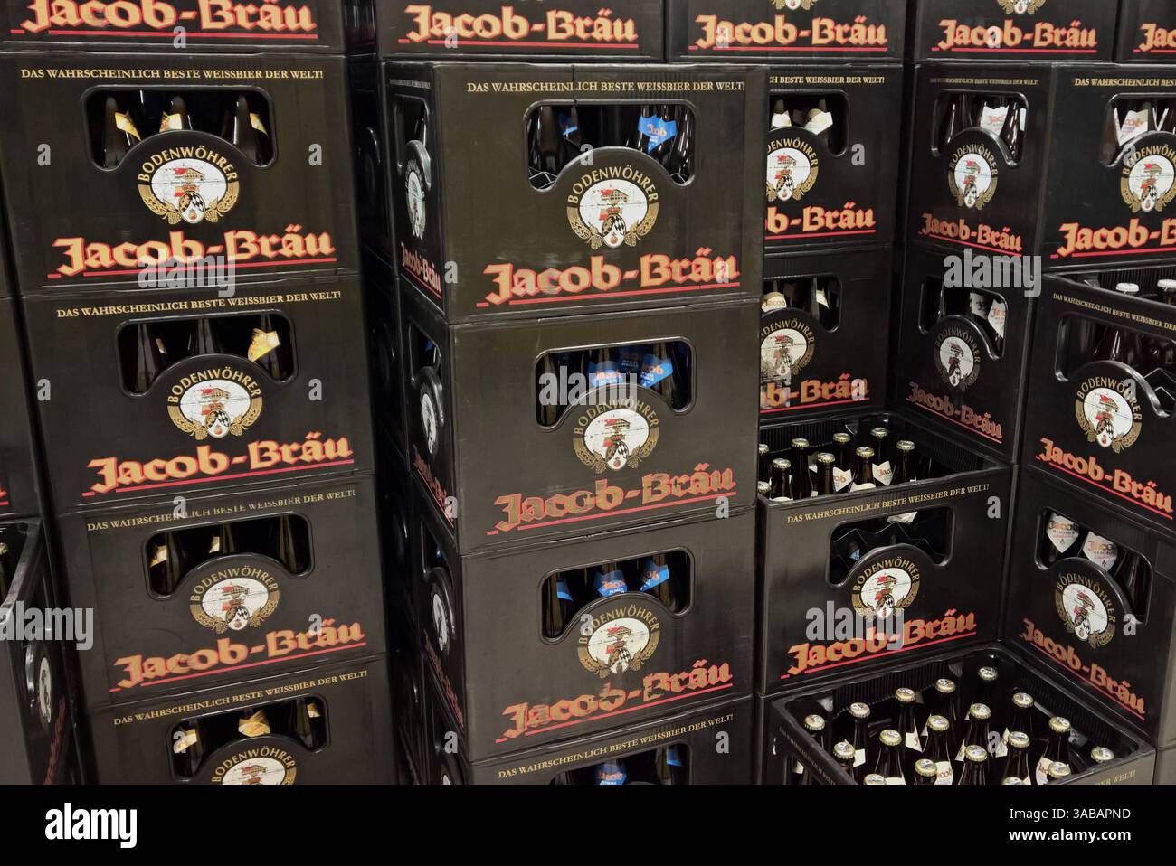 Jacob Bräu Weissbier bzw Weizen aus Bodenwöhr. Bier - Brauerei aus ...