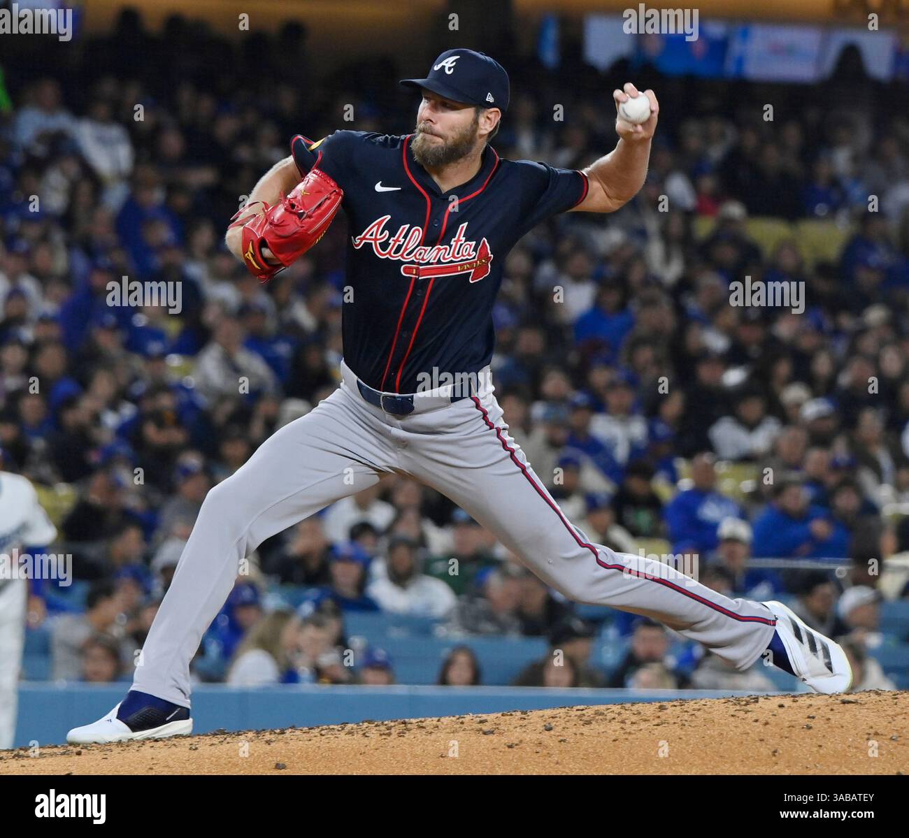 Los Angeles, United States. 01st Apr, 2025. Atlanta Braves starting ...