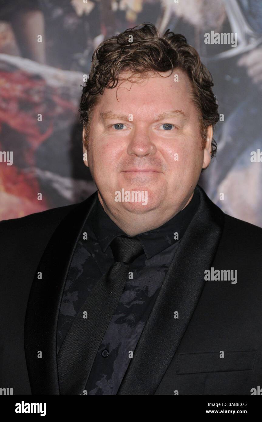 Stephen Hunter at The Hobbit 'The Battle of The Five Armies' at the Dolby Theater Los Angeles ...