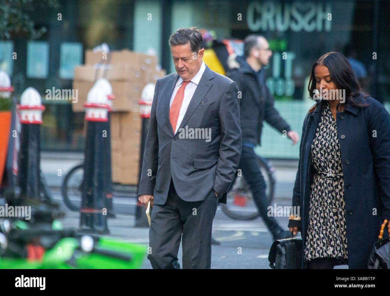 London, England, UK. 2nd Apr, 2025. Former CEO of Barclays JES STALEY ...