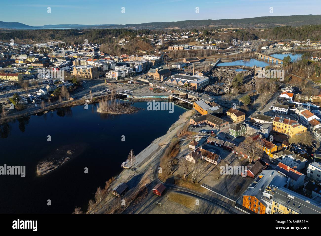 Honefossen in buskerud photo hi-res stock photography and images - Alamy