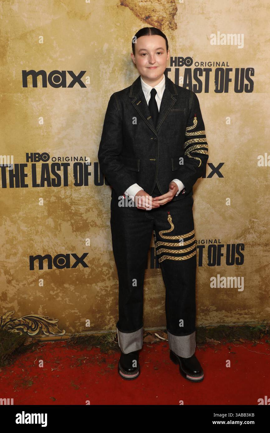 Sydney, Australia. 2nd April 2025. Bella Ramsey (Ellie) attends the ...