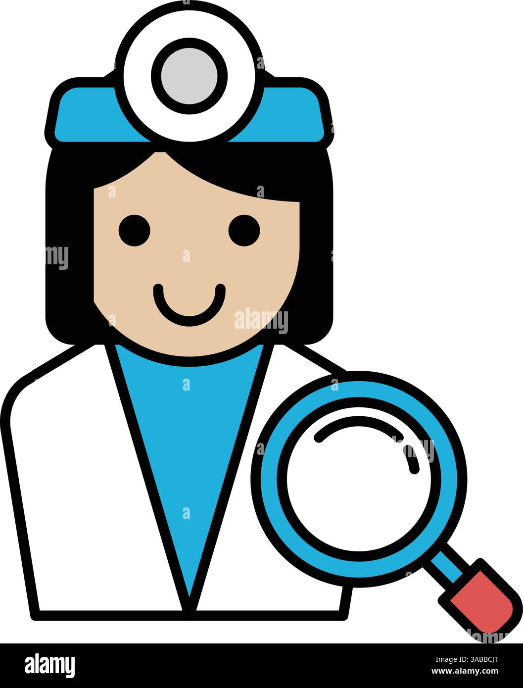 Laboratory woman friendly Stock Vector Images - Alamy