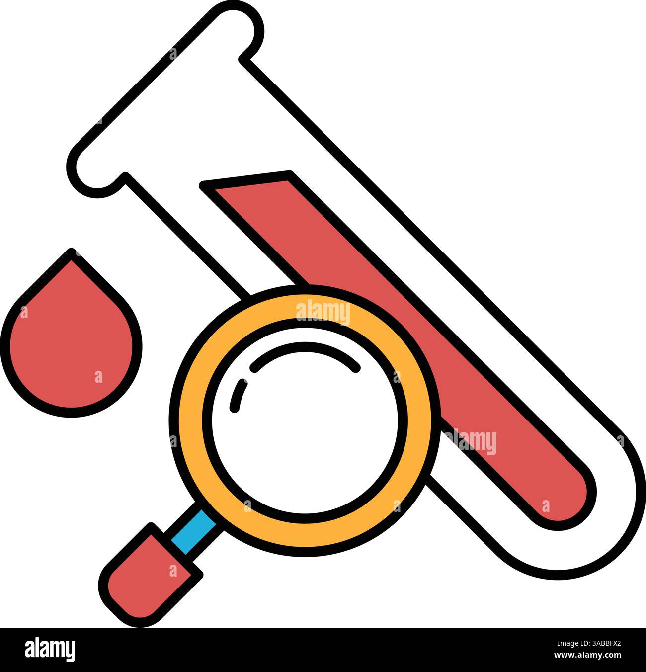 A red blood cell is magnified and a microscope is shown in the ...