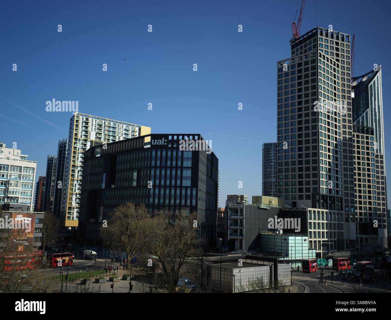 UAL, University of the Arts London, new building as part of the ...