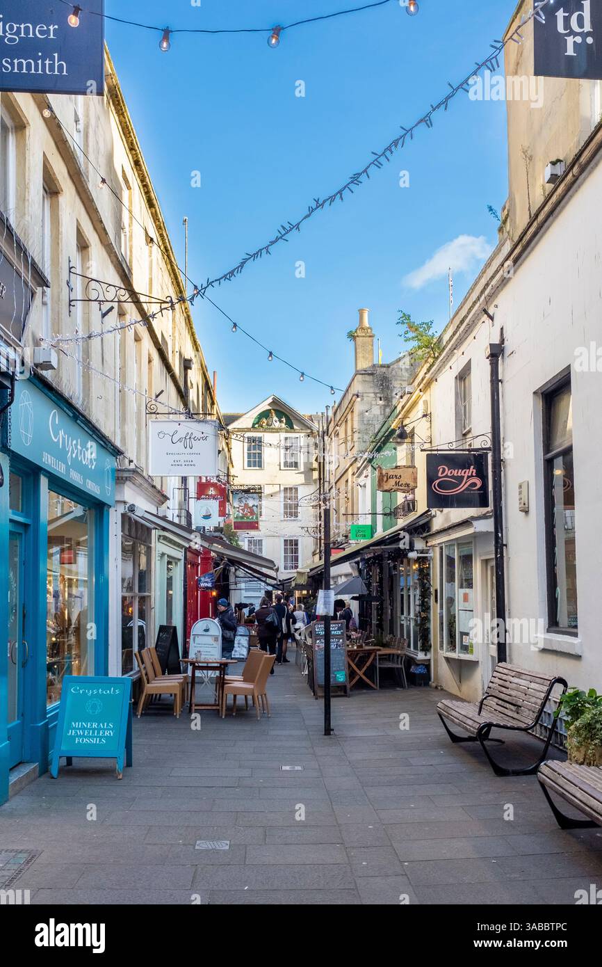 Northumberland Place, Bath, Somerset, UK Stock Photo - Alamy