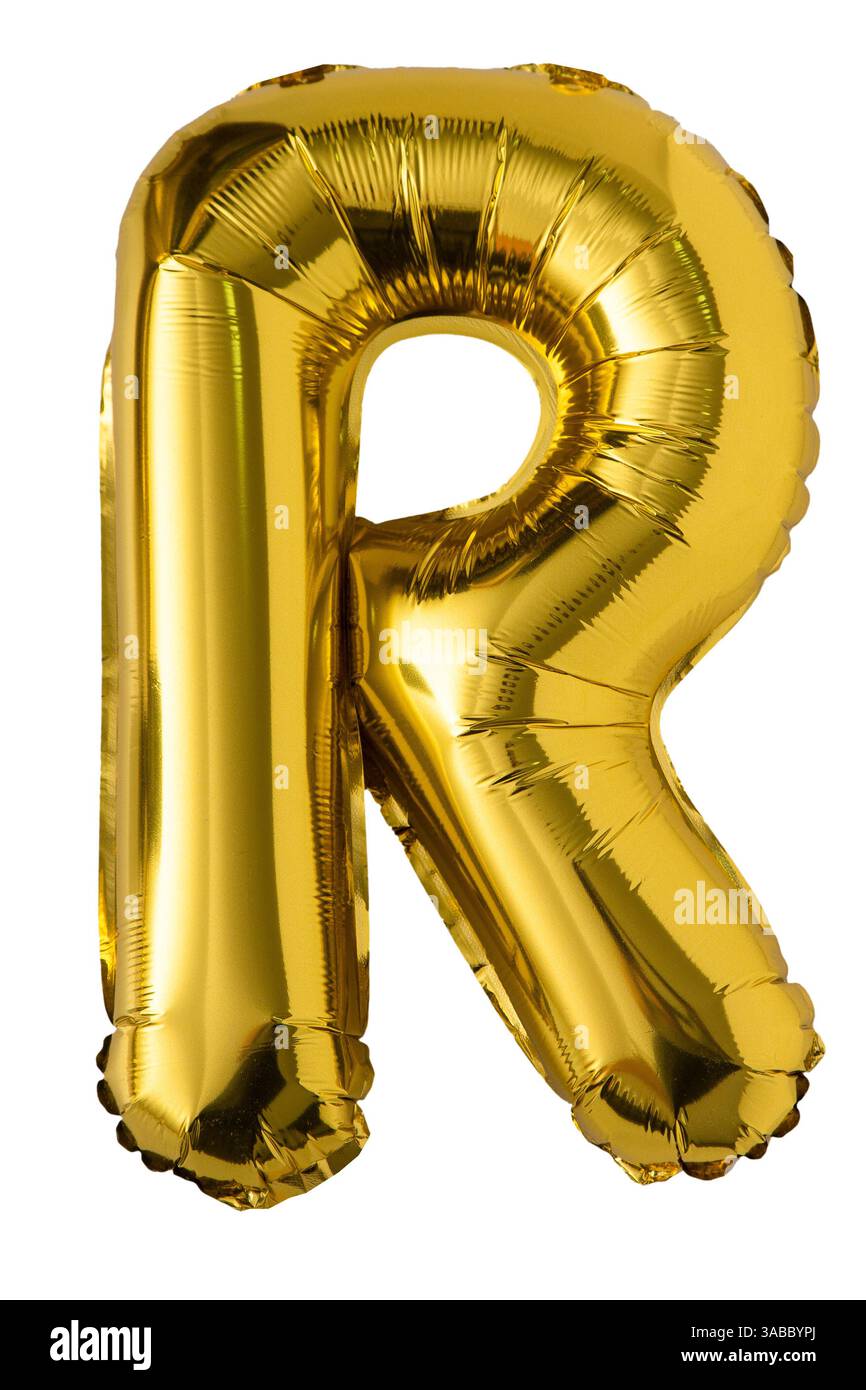 Letter r balloon hi-res stock photography and images - Alamy
