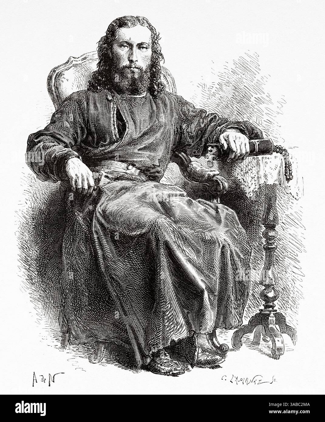 A monk photographer at Russian Orthodox Solovetsky Monastery ...