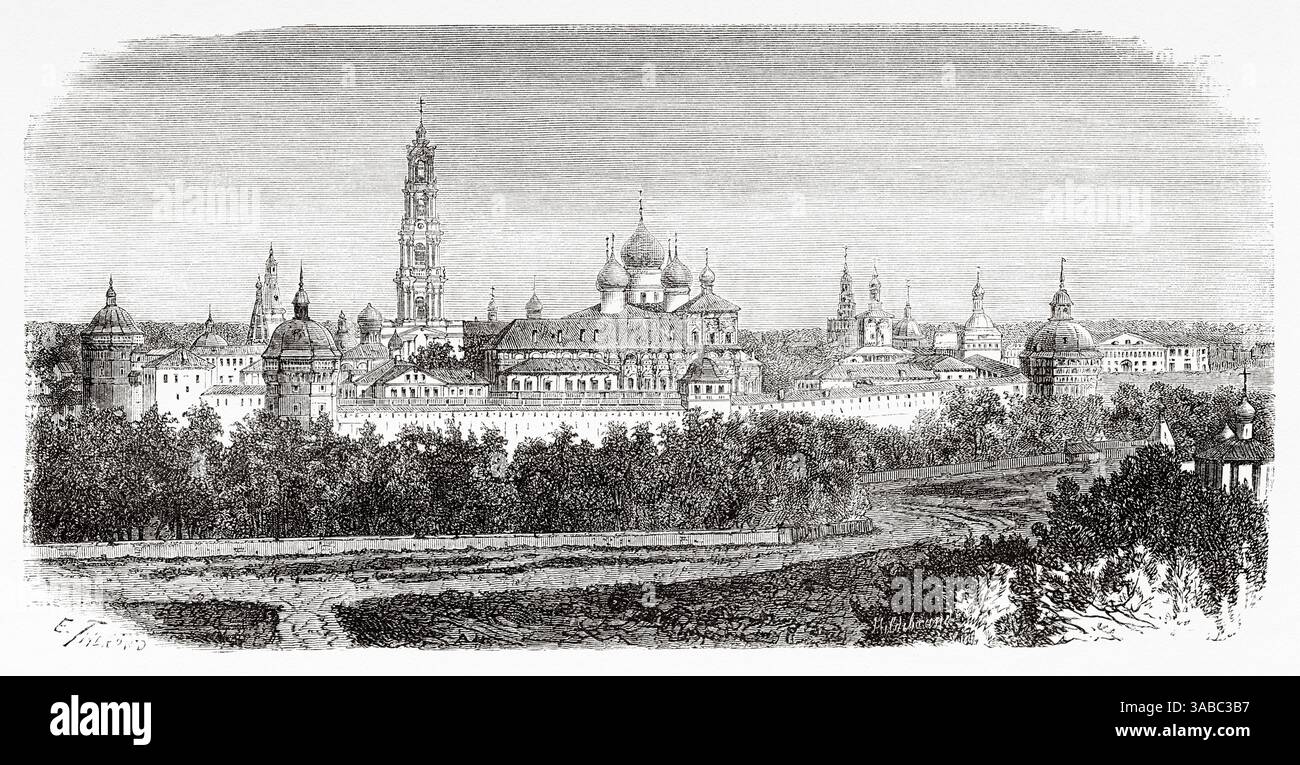 The Trinity Lavra of St. Sergius is the most important Russian ...