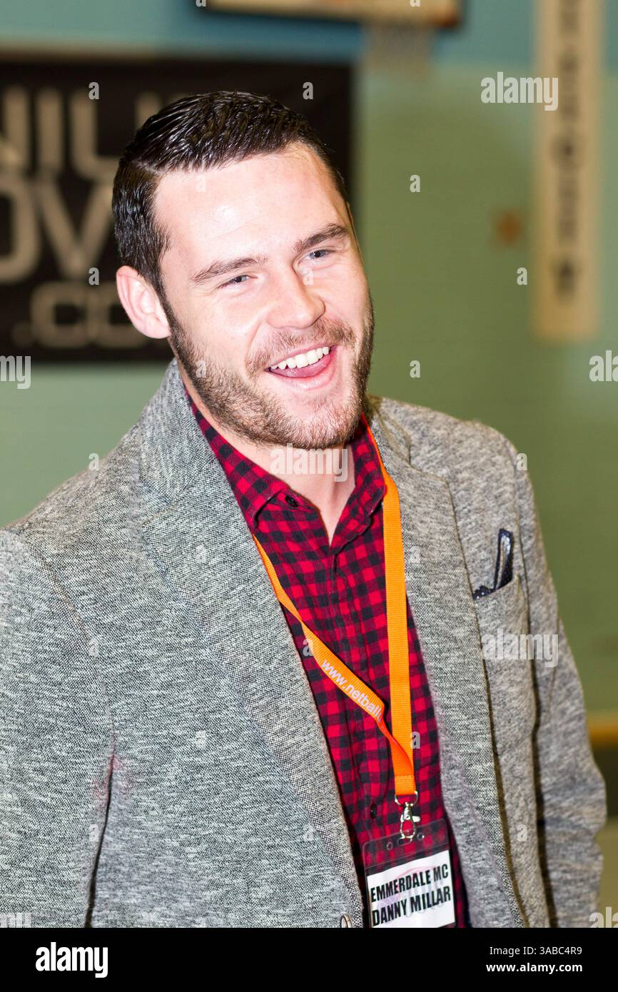 Danny Miller at Coronation Street & Manchester Thunder v Emmerdale and ...