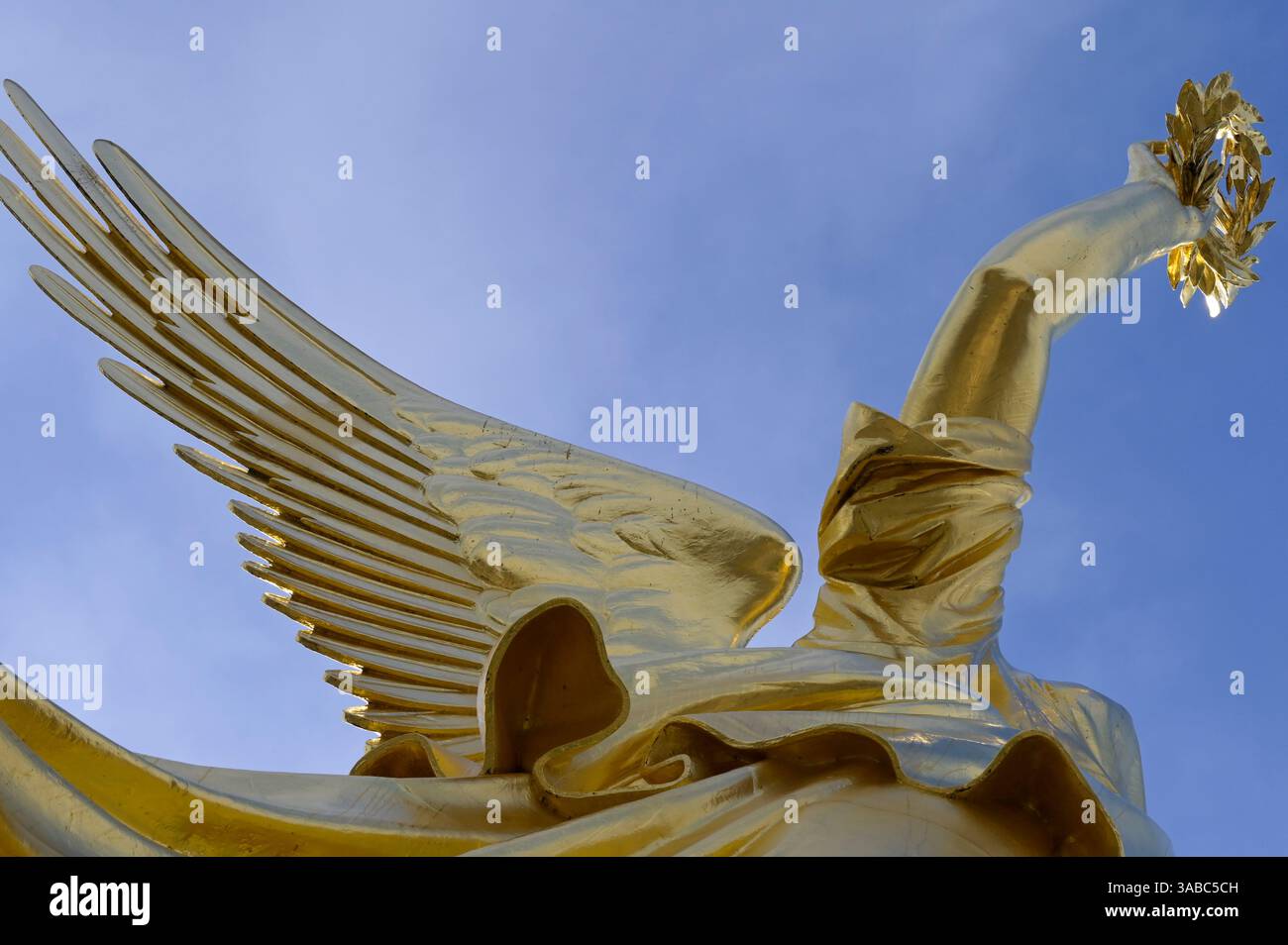 GERMANY, capital city Berlin, famous sights and landmark, golden ...