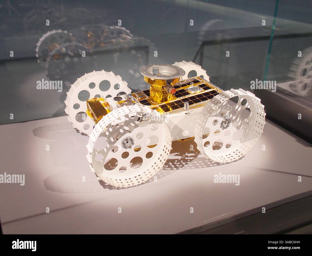 BEIJING, CHINA - APRIL 2, 2025 - The "Golden Toad" intelligent robot is ...