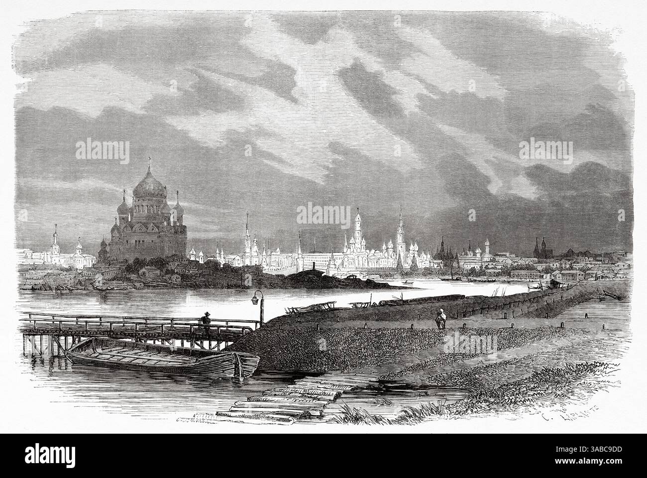 The moskva river Cut Out Stock Images & Pictures - Alamy