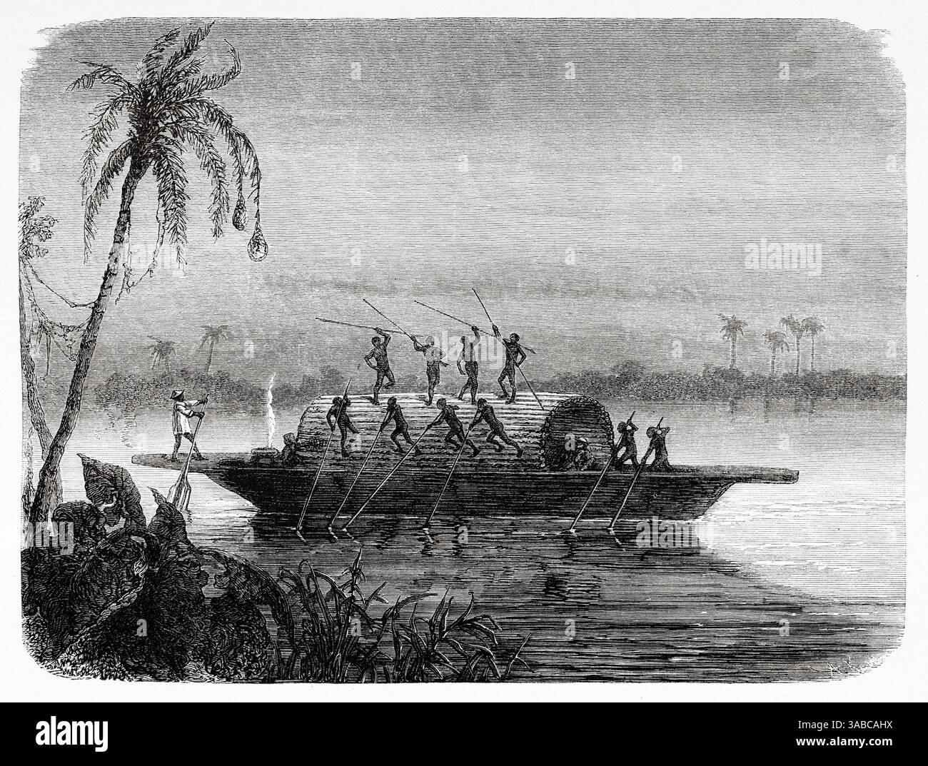 The introduction of Champan boat as a means of navigation in the towns ...