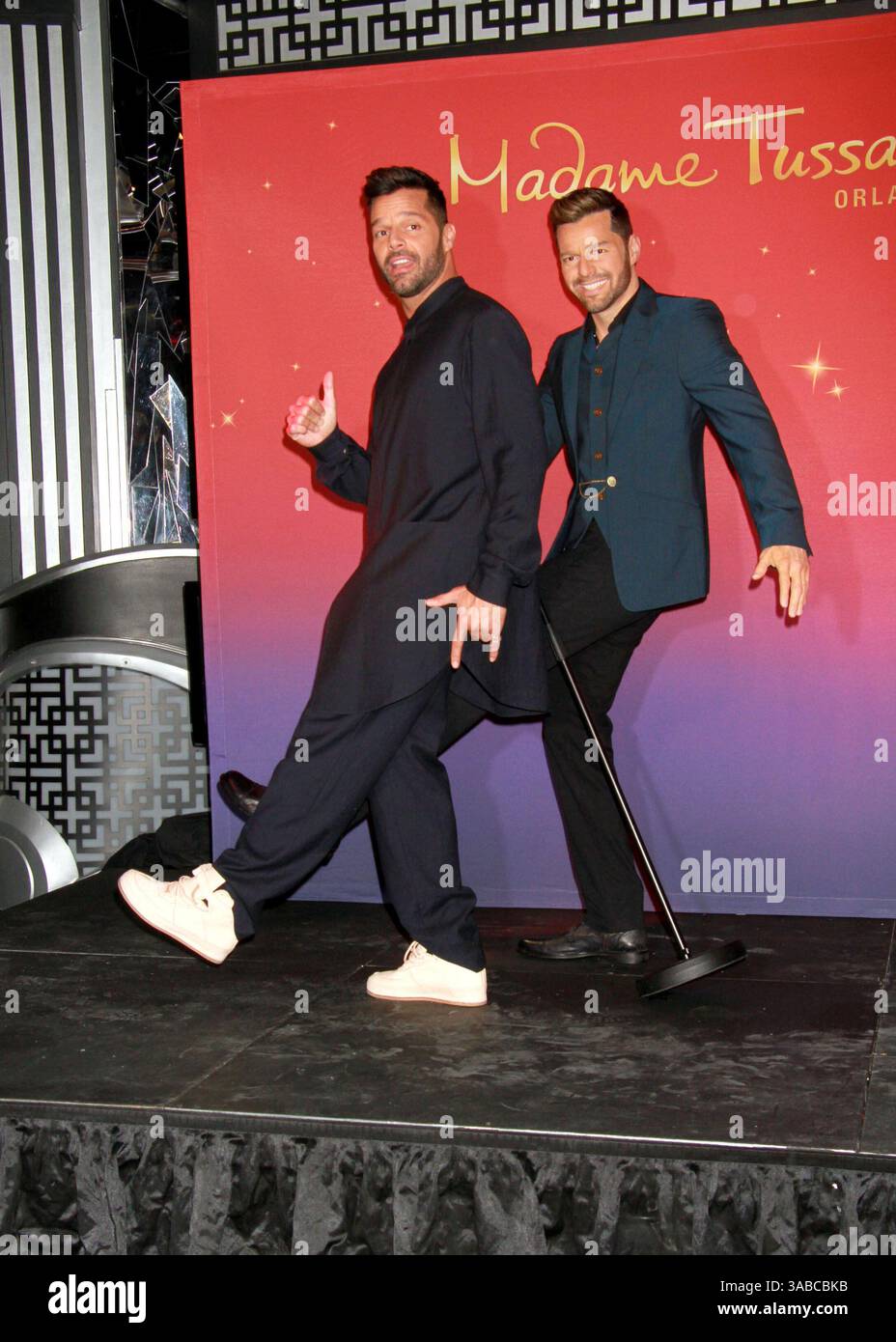 Ricky Martin unveils his Madame Tussauds Wax Figure Before the 15th ...