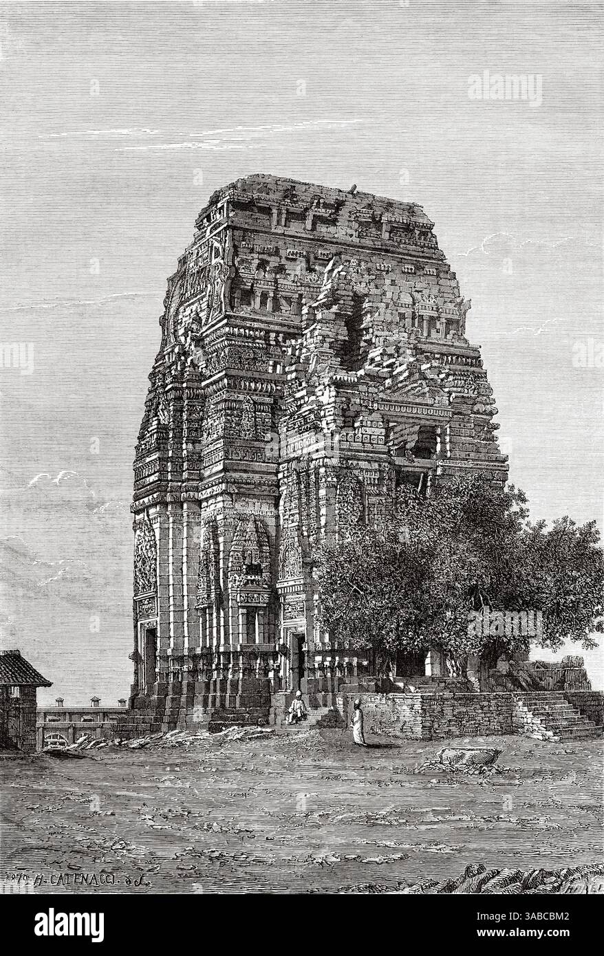 Vihara temple in the fortress of Gwalior. Madhya Pradesh, India ...
