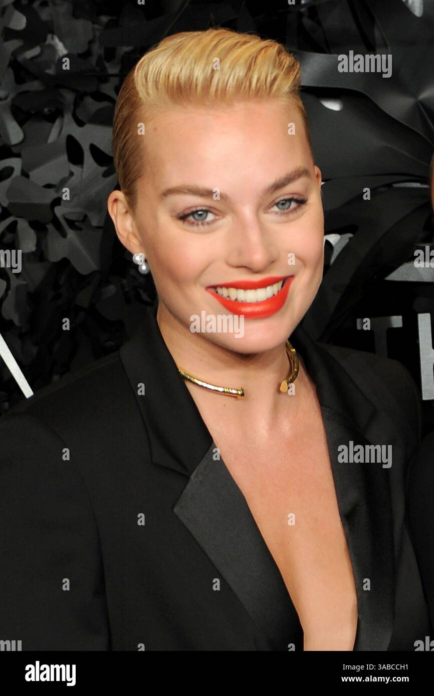 Margot Robbie at the Hugo Boss Prize 2014 at Guggenheim Museum in New ...