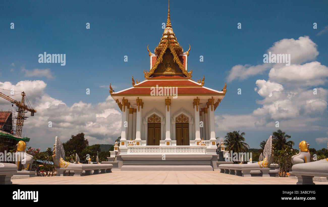 Wat Cholsa Temple at Kok Rong in Cambodia Stock Photo - Alamy