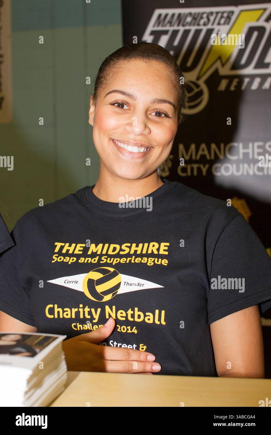 Tisha Merry at Coronation Street & Manchester Thunder v Emmerdale and ...