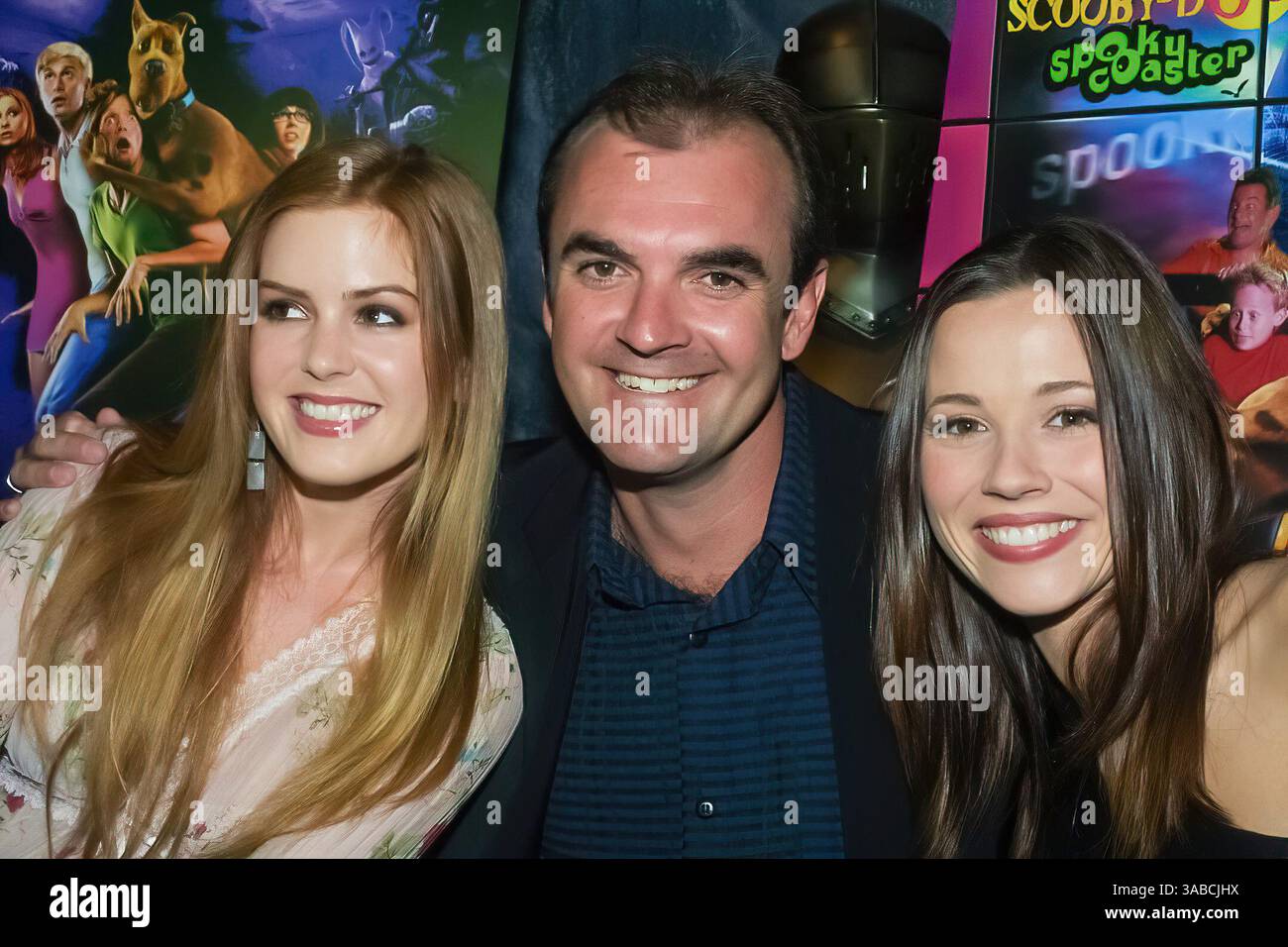 Scooby-Doo premiere at Warner Roadshow Movie World Studios on the Gold ...