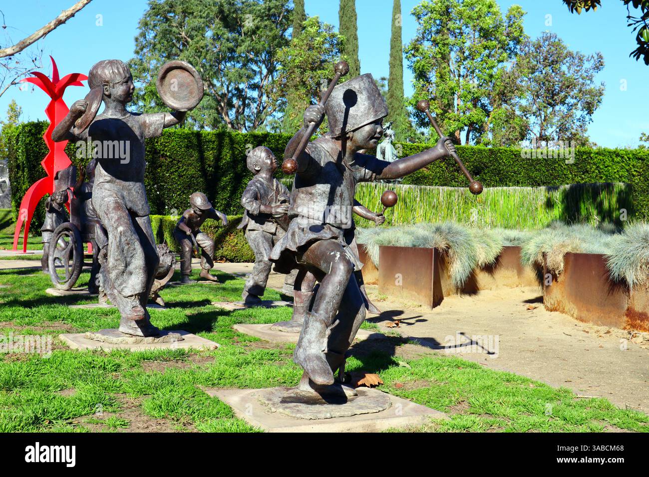 Cerritos (Los Angeles County), California: Public Art “Join the Parade ...