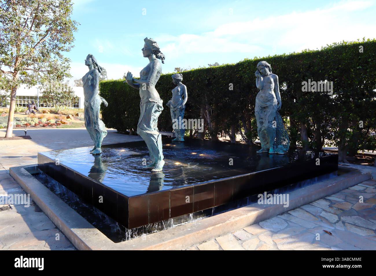 Cerritos (Los Angeles County), California: Public Art “The Elements” by ...