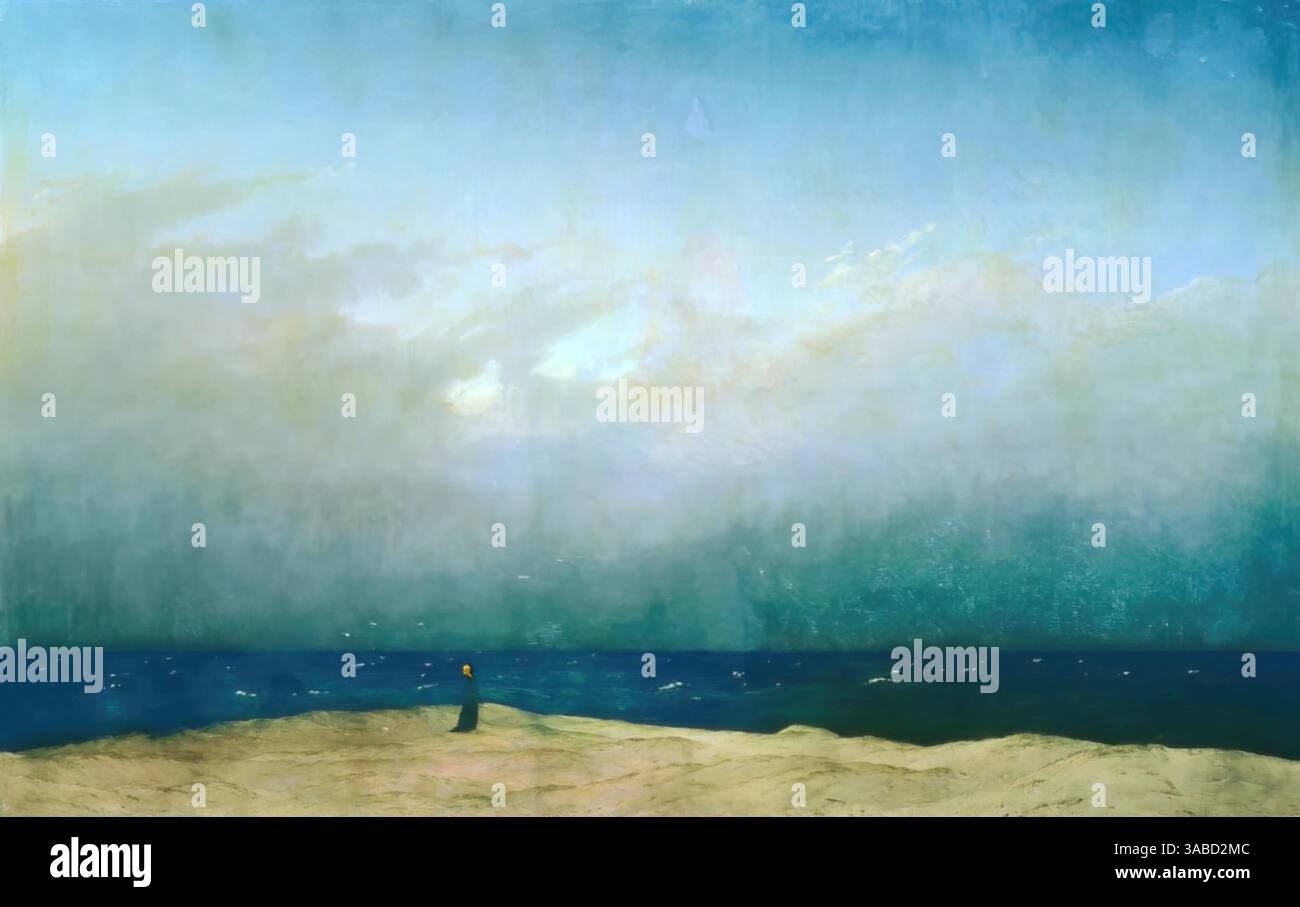 Monk portrait studio Stock Vector Images - Alamy