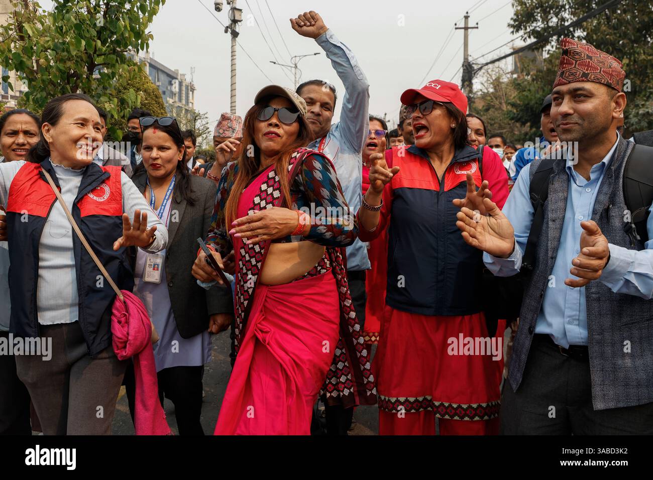 Kathmandu, Nepal. 02nd Apr, 2025. On April 2, 2025, in Kathmandu, Nepal ...