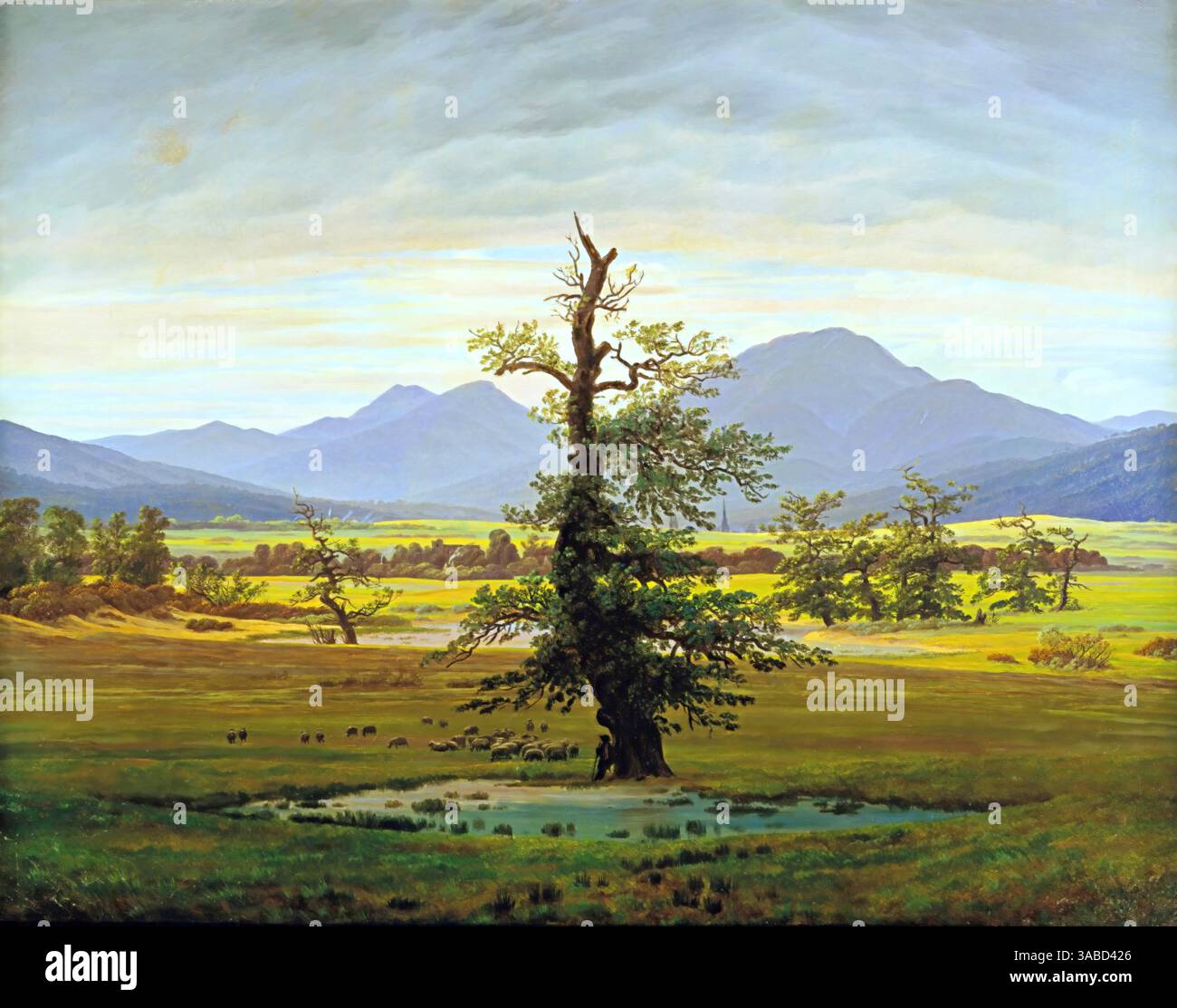 The Lonely Tree, 1822 (painting) Friedrich, Caspar David (1774-1840 ...