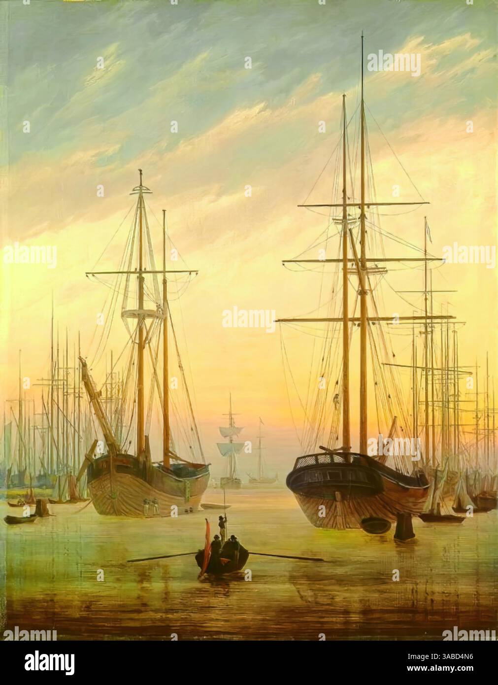 Caspar david friedrich view Stock Vector Images - Alamy