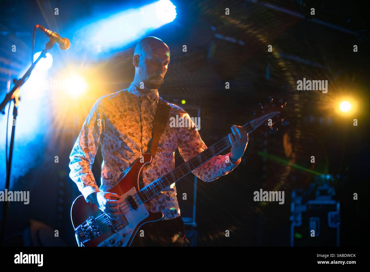 Bergen, Norway. 28th, March 2025. The Norwegian doom metal band Strange ...