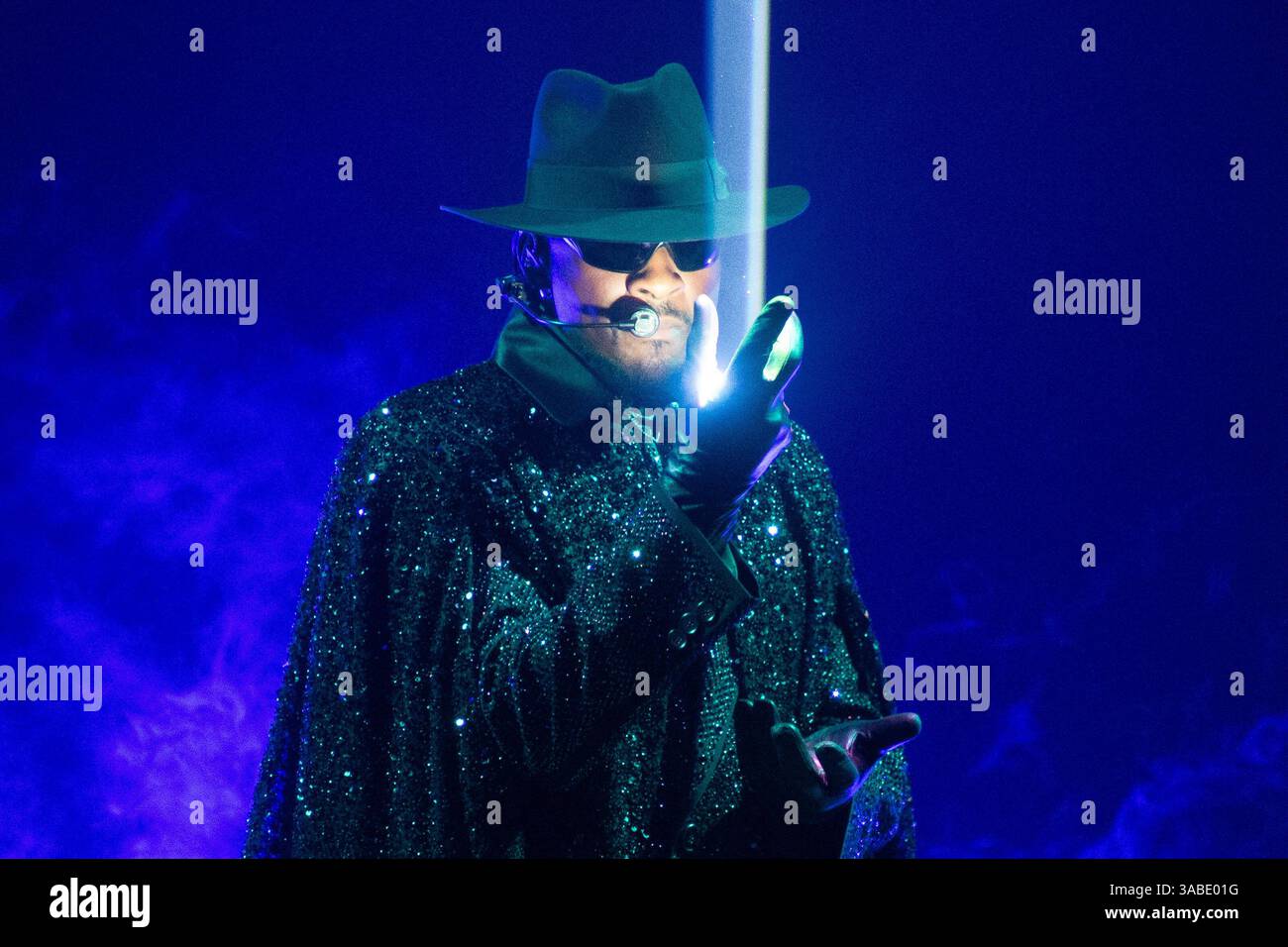 London, UK. 01 Apr 2025. American singer-songwriter Usher (born Usher ...