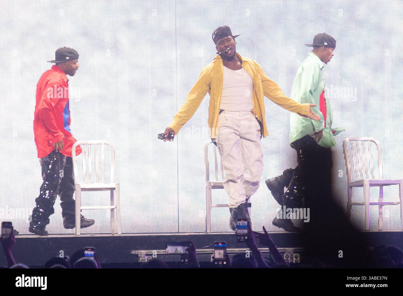 London, UK. 01 Apr 2025. American singer-songwriter Usher (born Usher ...