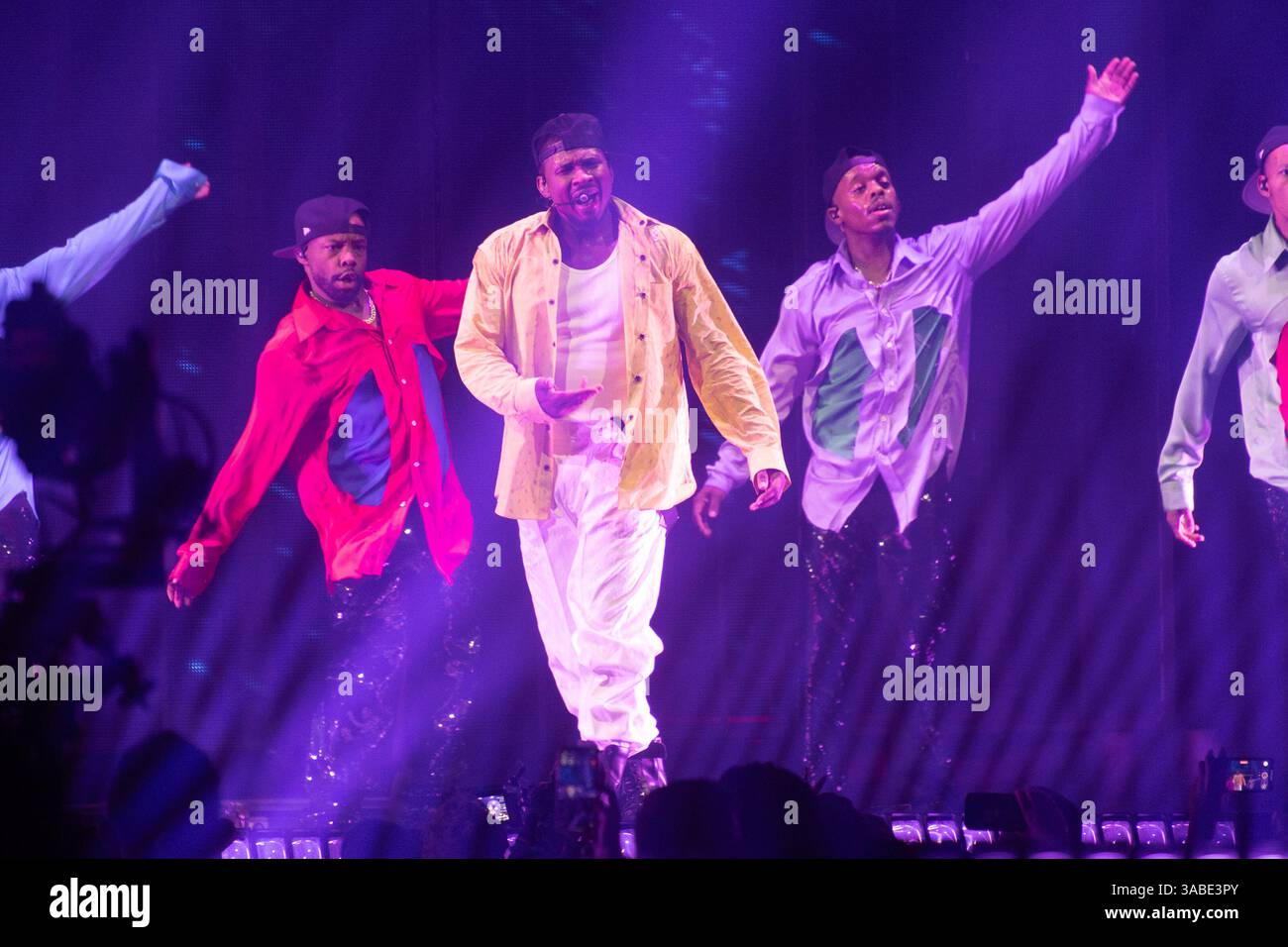 London, UK. 01 Apr 2025. American singer-songwriter Usher (born Usher ...