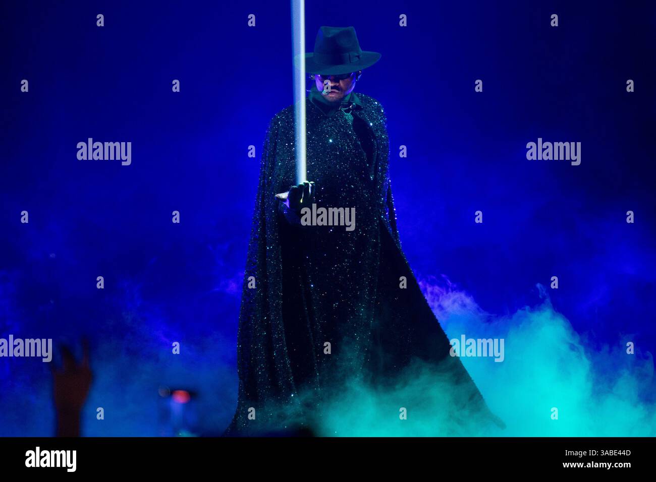 London, UK. 01 Apr 2025. American singer-songwriter Usher (born Usher ...