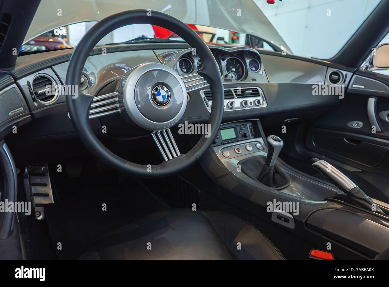 Interior of BMW Z8 on Display at BMW Museum in Munich, Germany Stock ...