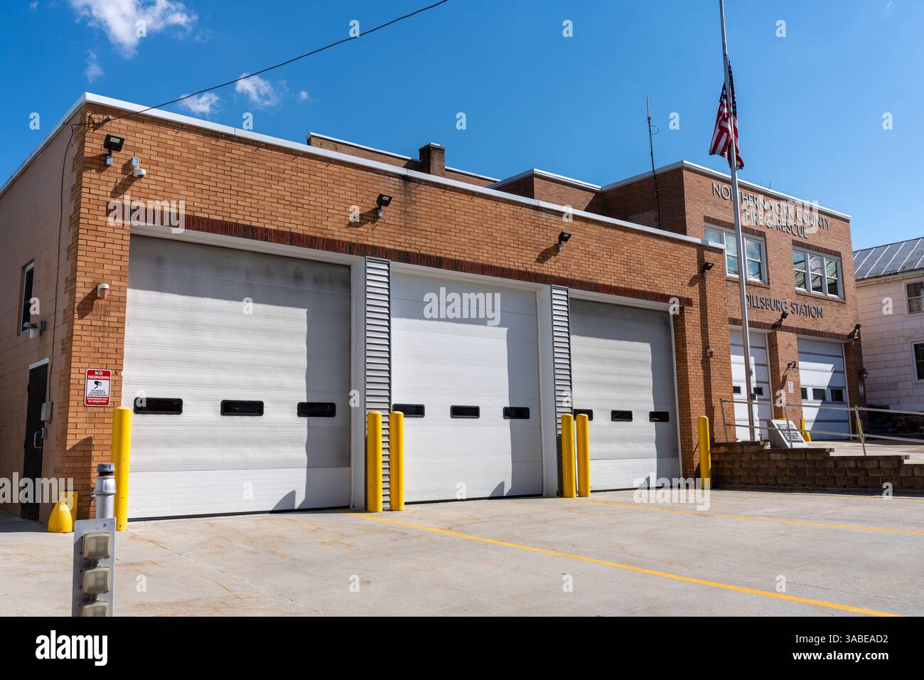 Dillsburg, PA, USA - March 9, 2025: The Northern York County Fire ...
