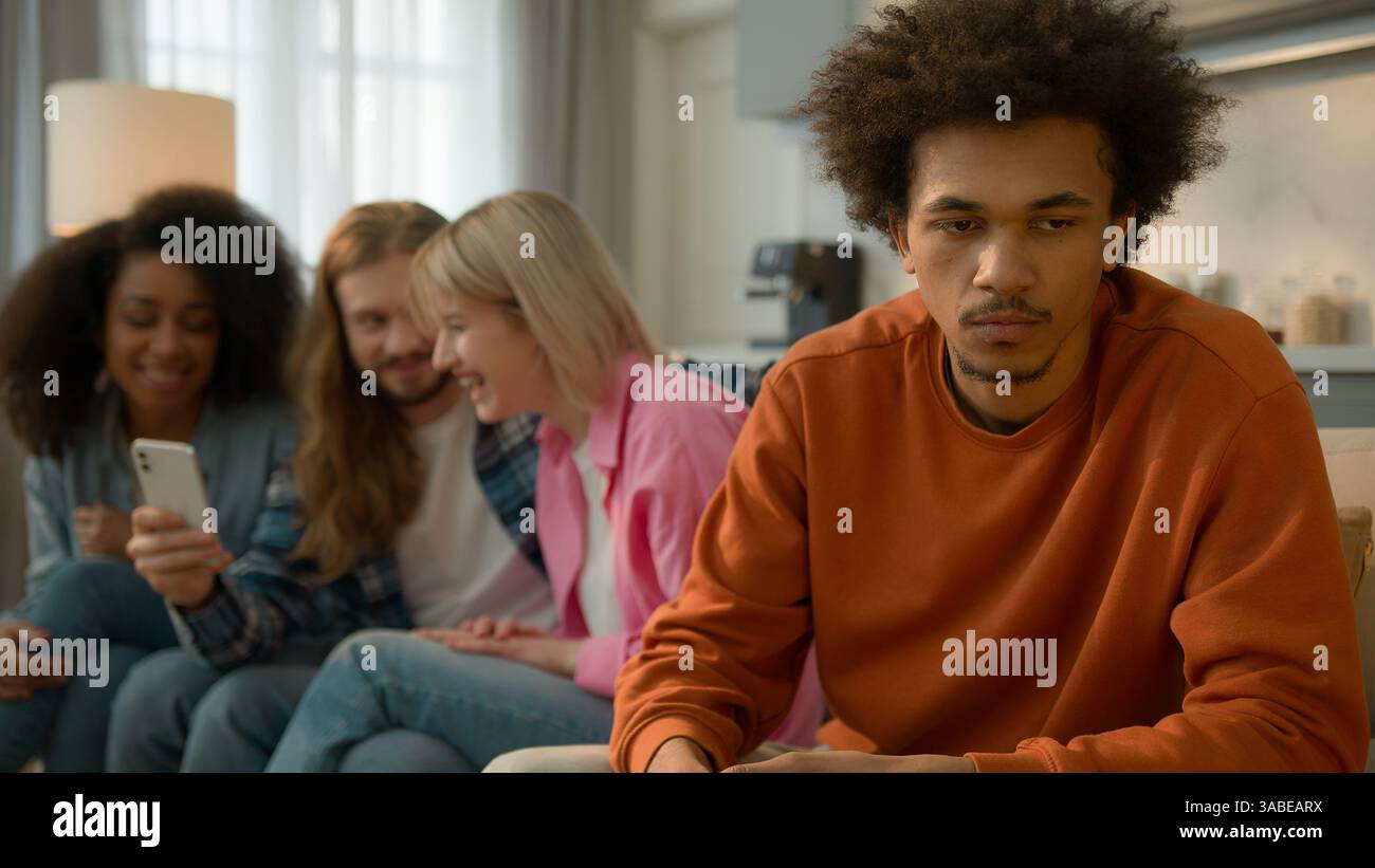 Offended guy talking on smartphone hi-res stock photography and images ...