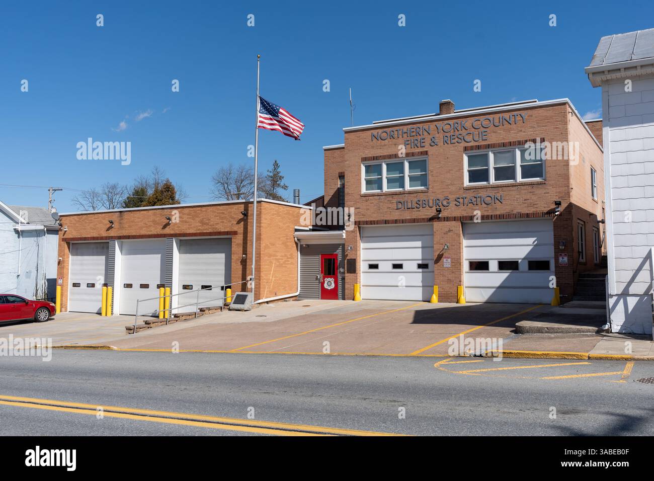 Dillsburg, PA, USA - March 9, 2025: The Northern York County Fire ...