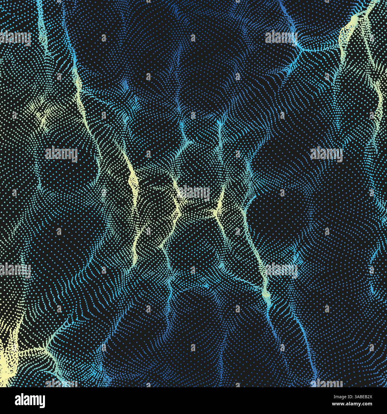 Array With Dynamic Particles 3d Futuristic Technology Style Abstract Background Texture