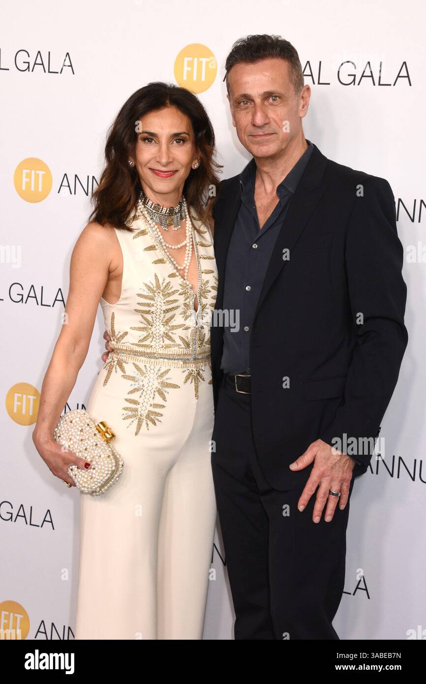 New York, NY, USA. 1st Apr, 2025. Mona Aboelnaga Kanaan and Sabi Kanaan at the 2025 FIT Annual ...