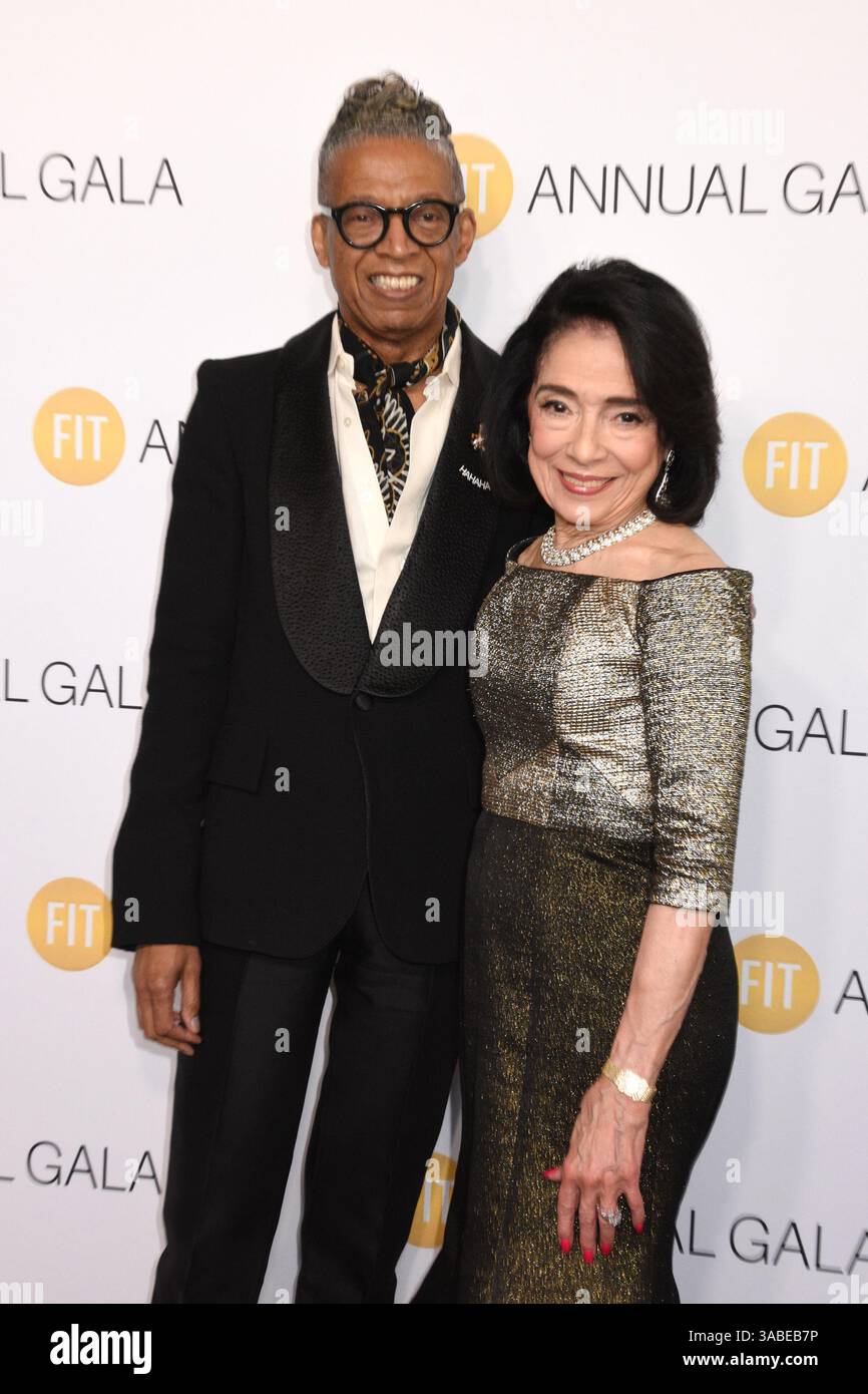 New York, NY, USA. 1st Apr, 2025. B Michael and Joyce F. Brown at the ...