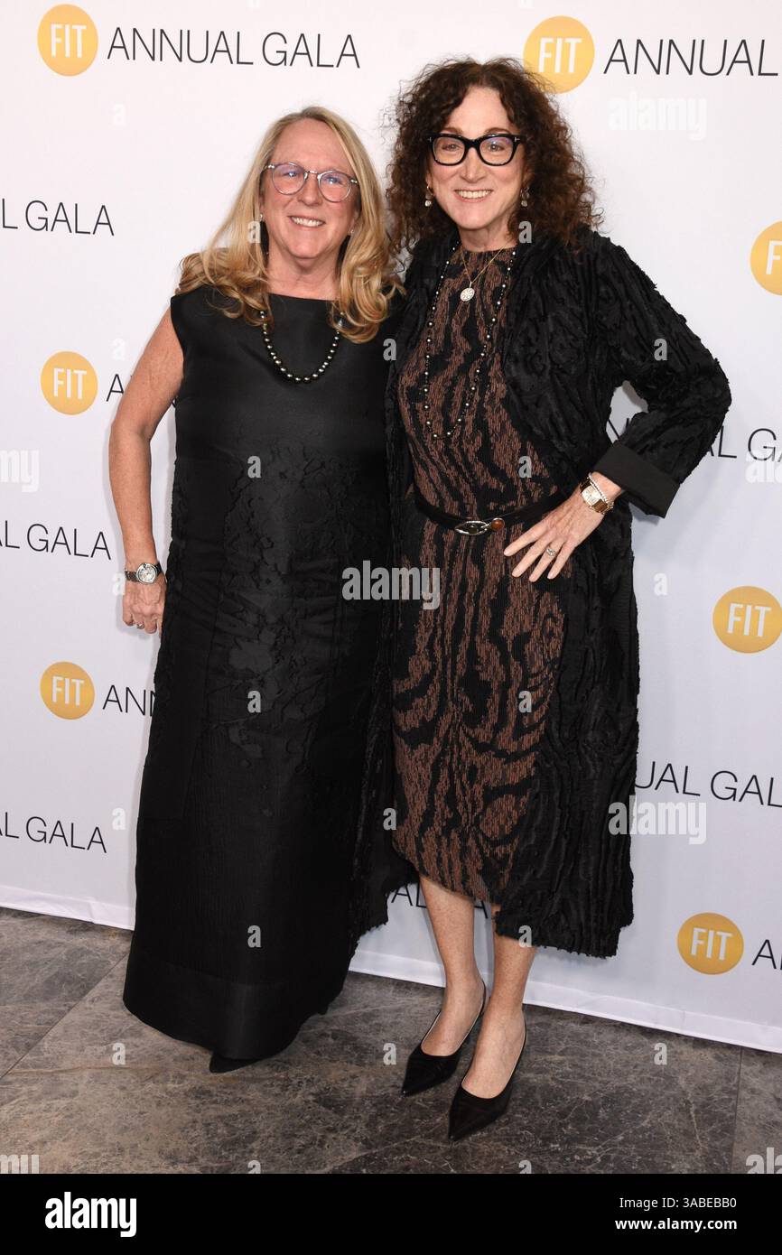 New York, NY, USA. 1st Apr, 2025. Deirdre Quinn and Jill Granoff at the ...