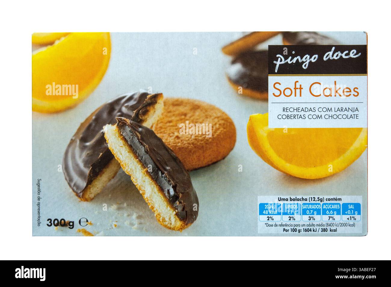 Portuguese orange biscuits Cut Out Stock Images & Pictures - Alamy