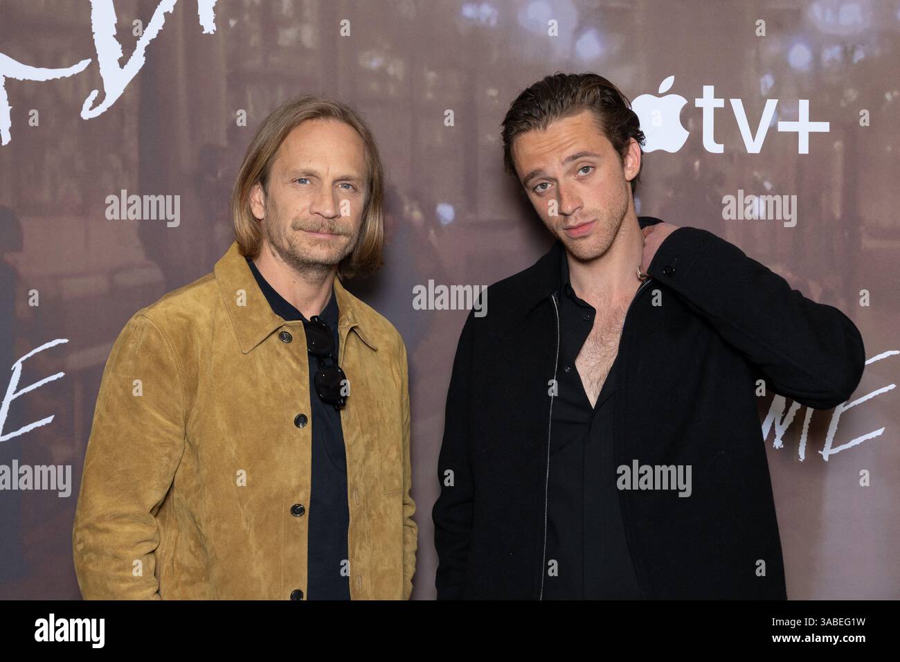 Paris, France. 02nd Apr, 2025. Jeremie Renier, Benjamin Voisin attends ...