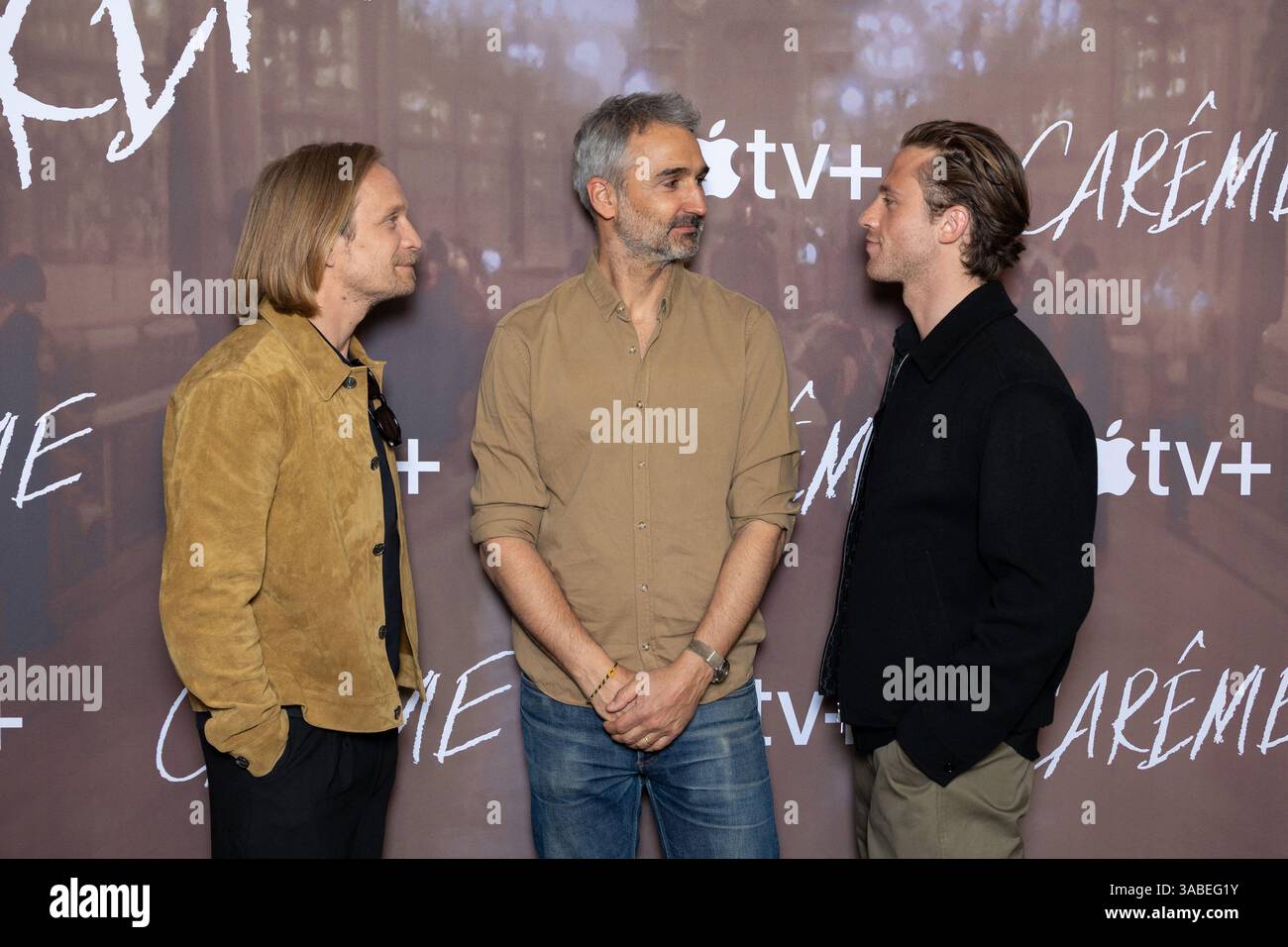 Paris, France. 02nd Apr, 2025. Jeremie Renier, Martin Bourboulon ...