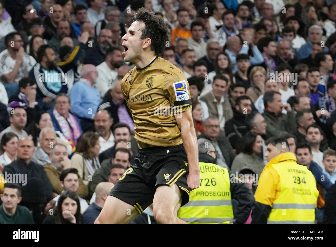 Pablo Marín of Real Sociedad during the Spanish Cup, Copa del Rey, Semi ...